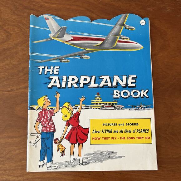 Vintage | Other | Vintage 961 The Airplane Book Pictures And Stories ...